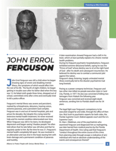 John Errol Ferguson - Floridians for Alternatives to the Death Penalty